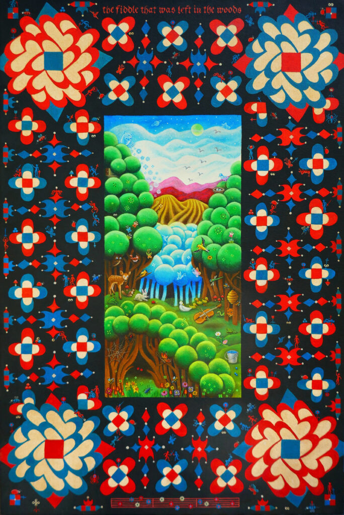 THE FIDDLE THAT WAS LEFT IN THE WOODS · TWO x TWO